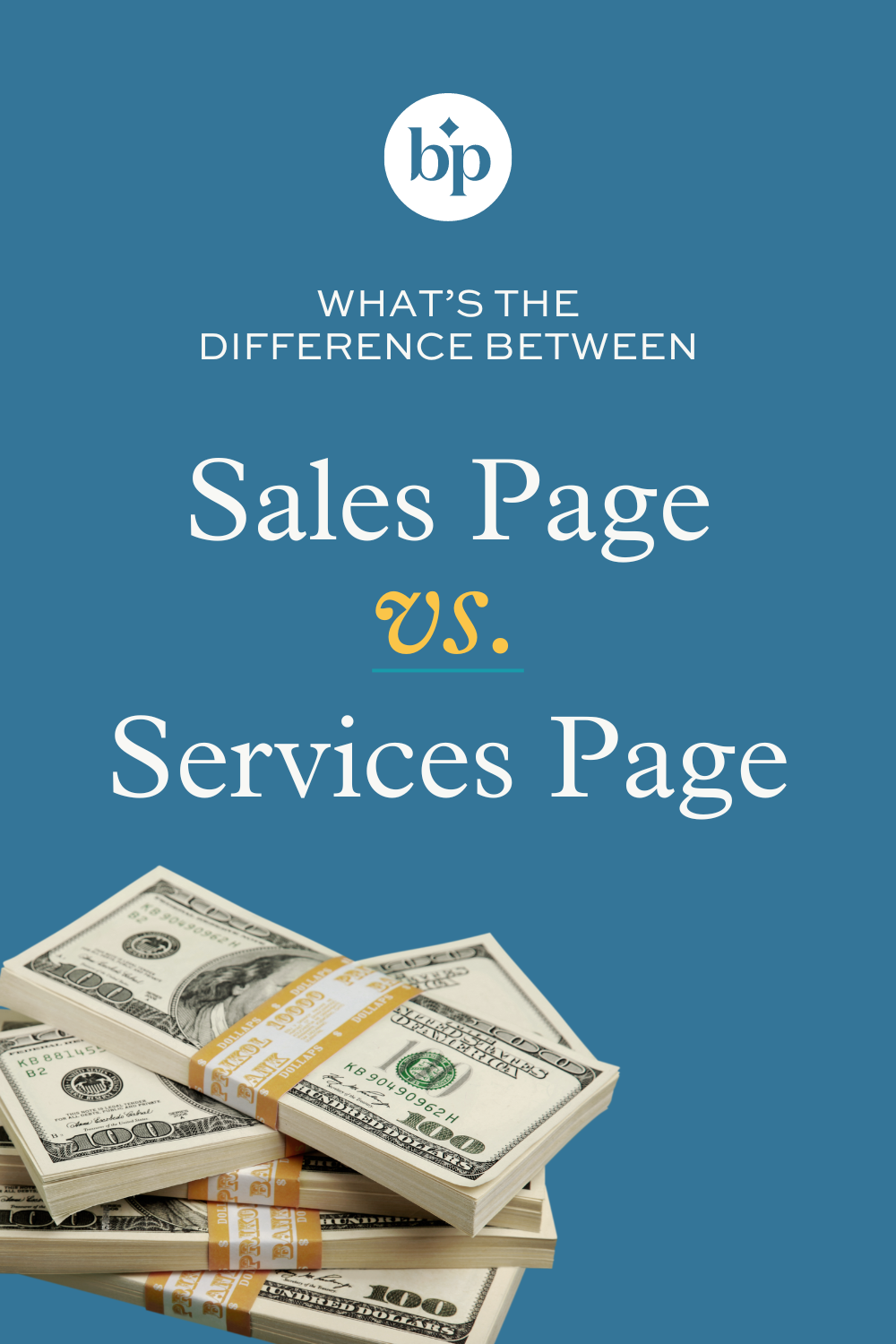 What’s the difference between a Sales Page vs. Services Page - Big ...