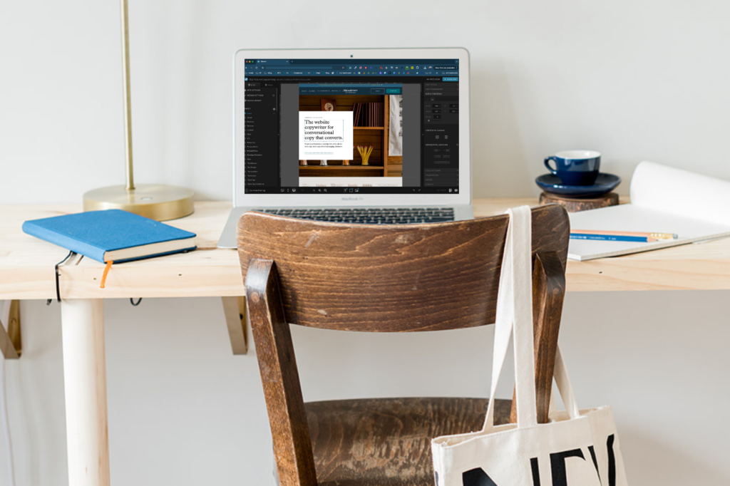 How To Write Copy For A Website Template Design - Big Picture ...